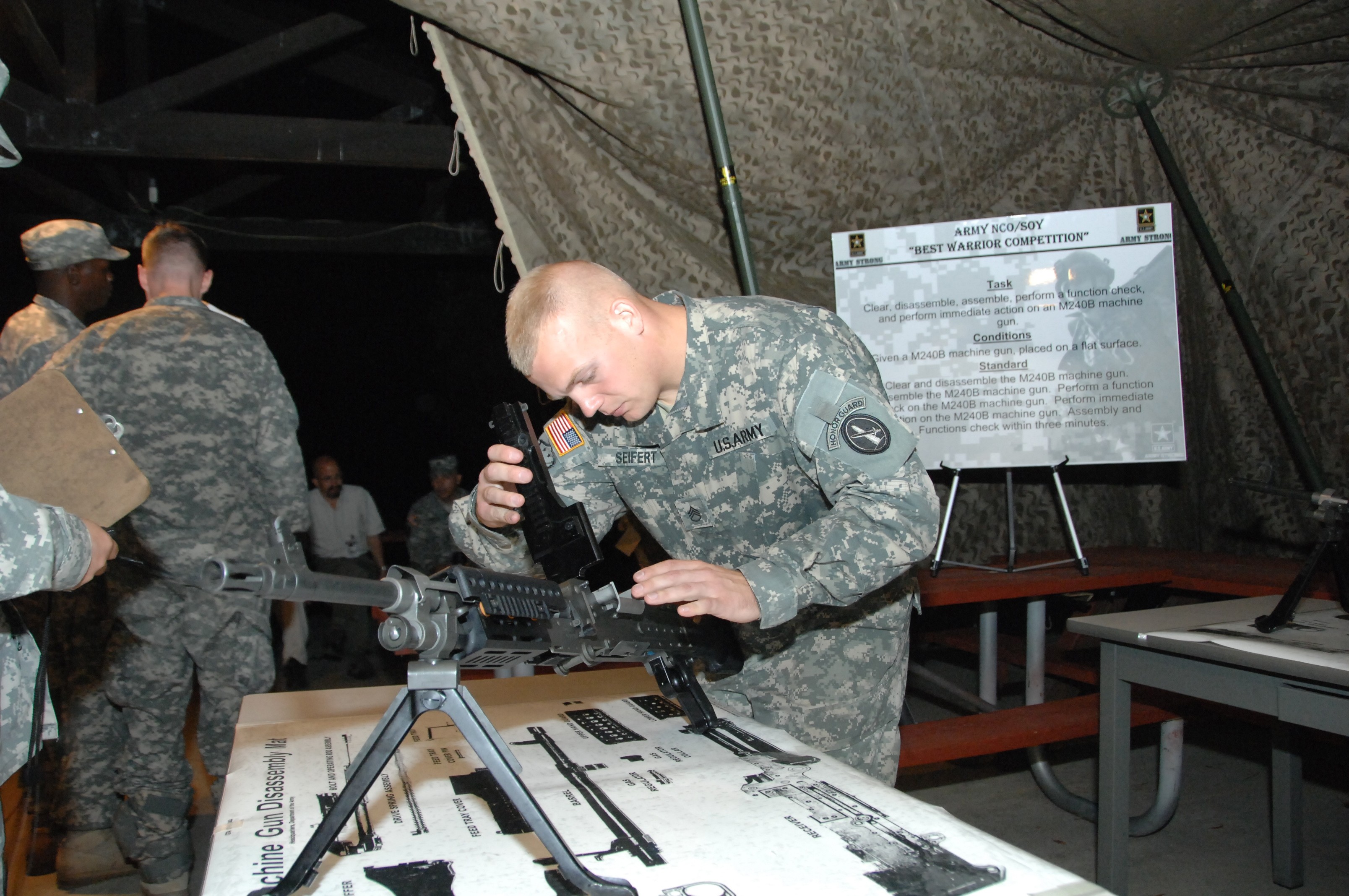 Best Warrior - Day Four, Warrior Tasks and Battle Drills (Weapons ...