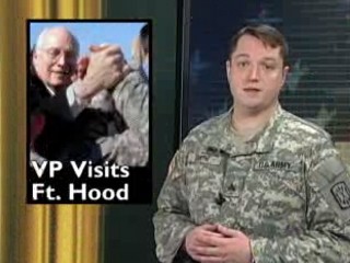 Vice President Cheney Visits 1st Cav / March Edition of Soldiers ...