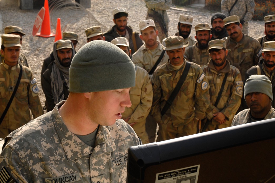 Afghan security training | Article | The United States Army