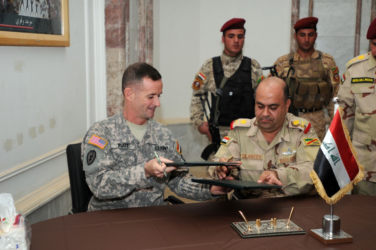Final SoI transfer in Northern Iraq | Article | The United States Army
