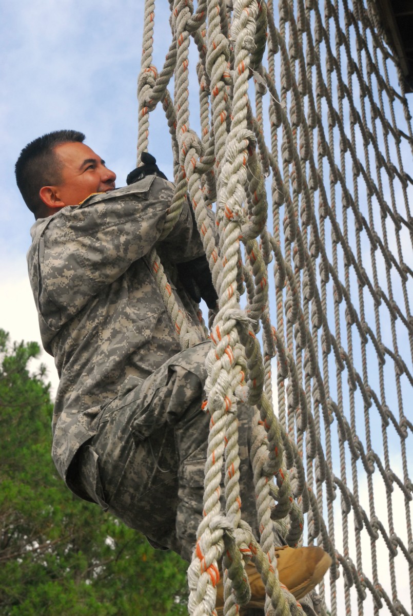 Confidence Course Cargo Rope Article The United States Army