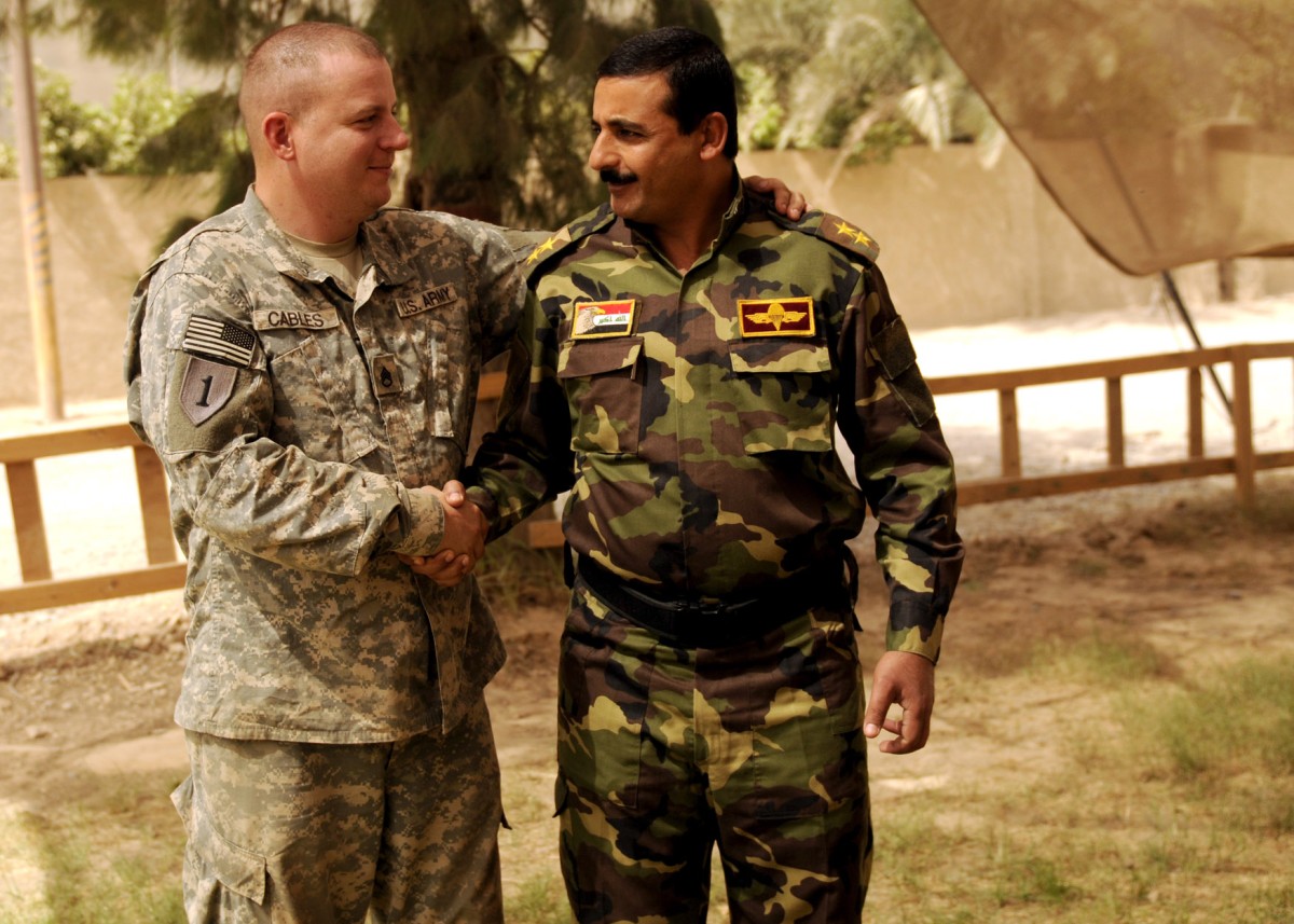 American, Iraqi Soldiers foster friendships | Article | The United ...