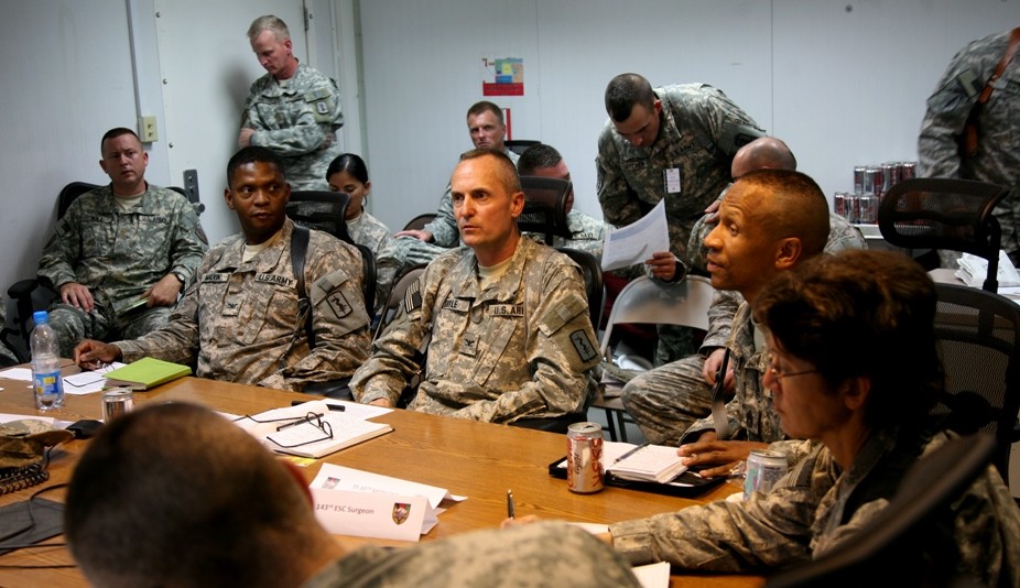 TF 30th MEDCOM Medical Synchronization Conference, Bagram, Afghanistan ...