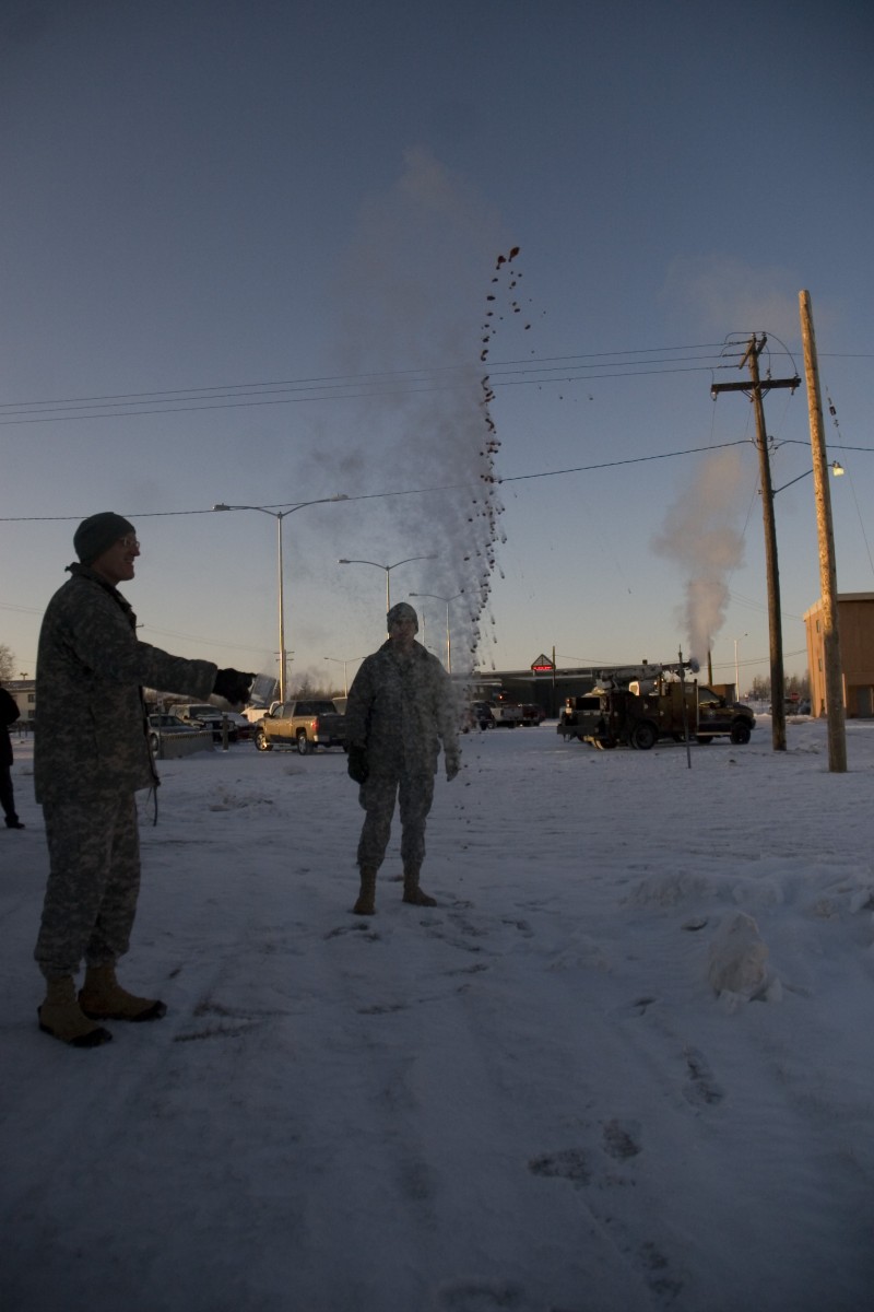 Missile Defense Agency Director visits Fort Greely at 50 below ...