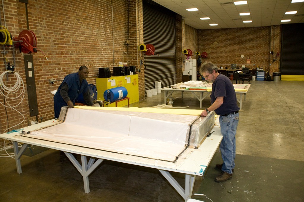 Fabric workers create ABV panels | Article | The United States Army