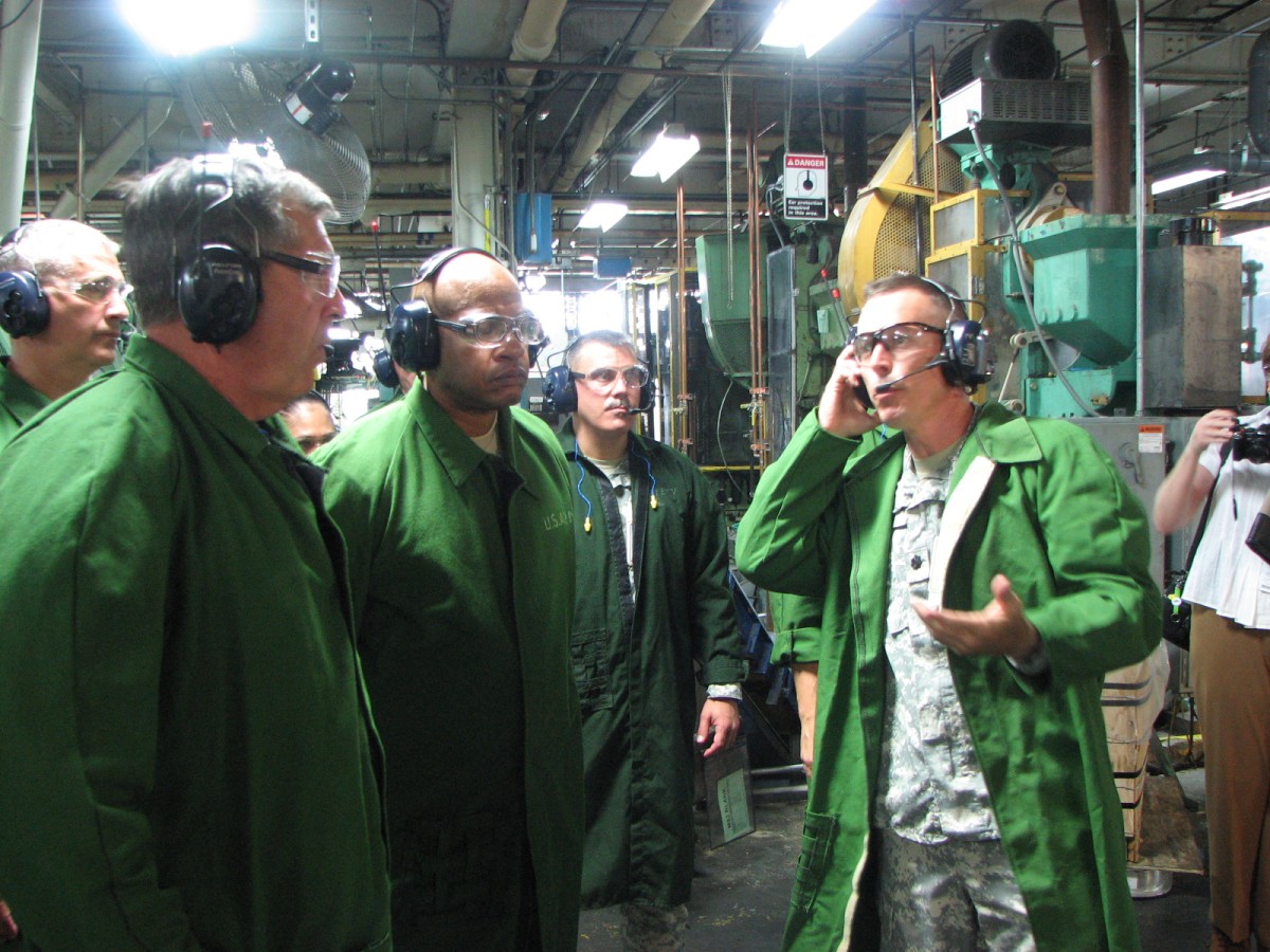 Vice Chief of Staff views critical mission at Army ammunition plant ...