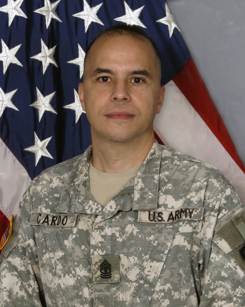 First Sergeant James D. Cardo | Article | The United States Army