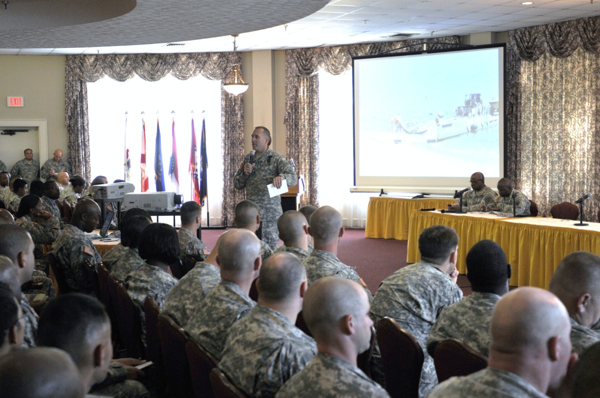 Sharing words of wisdom - Command Sgt. Maj. Ronald Riling, U.S. Army ...