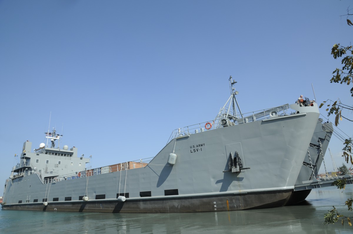 Army's LSV-1 sets sail for Army-Navy game | Article | The United States ...