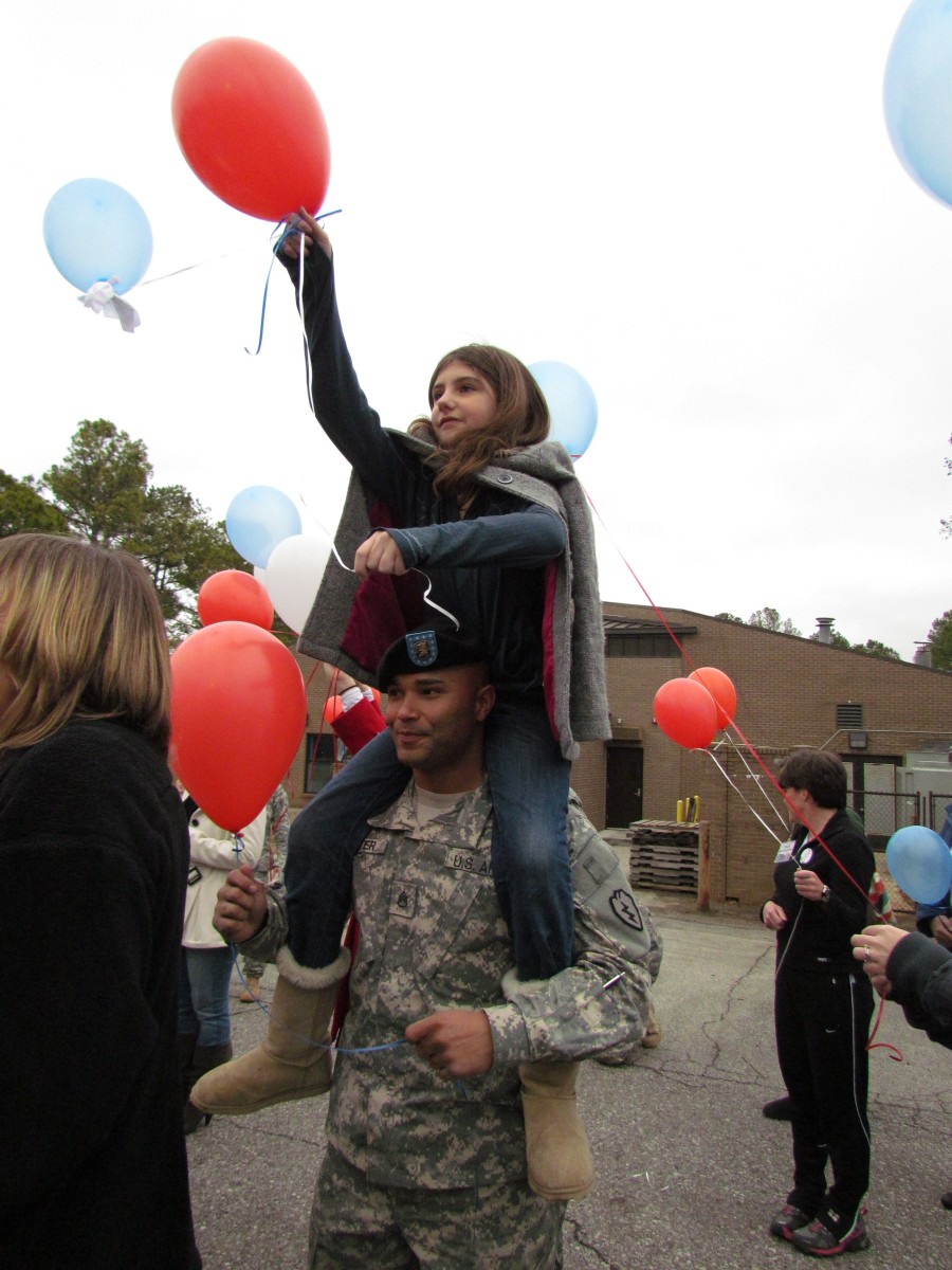 Balloons fly with message of love | Article | The United States Army