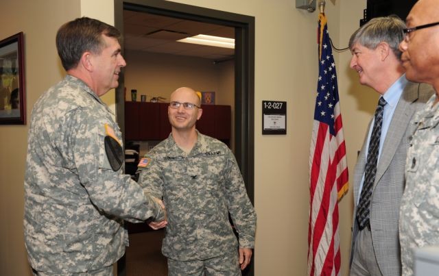 Casualty and Mortuary Affairs Operations Center director, gives ... Casualty and Mortuary Affairs Operations Center director, gives ...