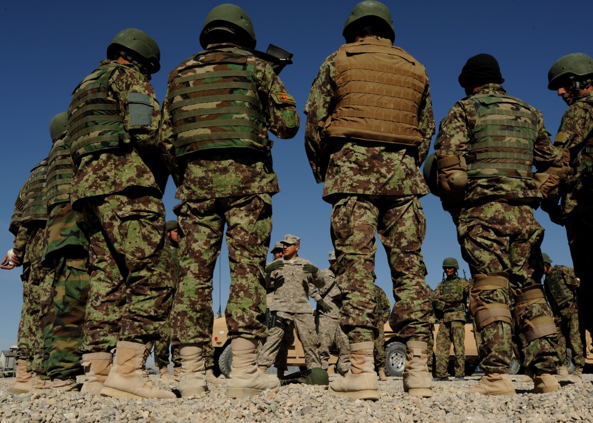 Afghan National Army conducts weapon training | Article | The United ...