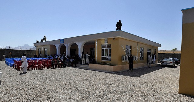 Afghan officials, U.S. forces celebrate opening of new economy building ...