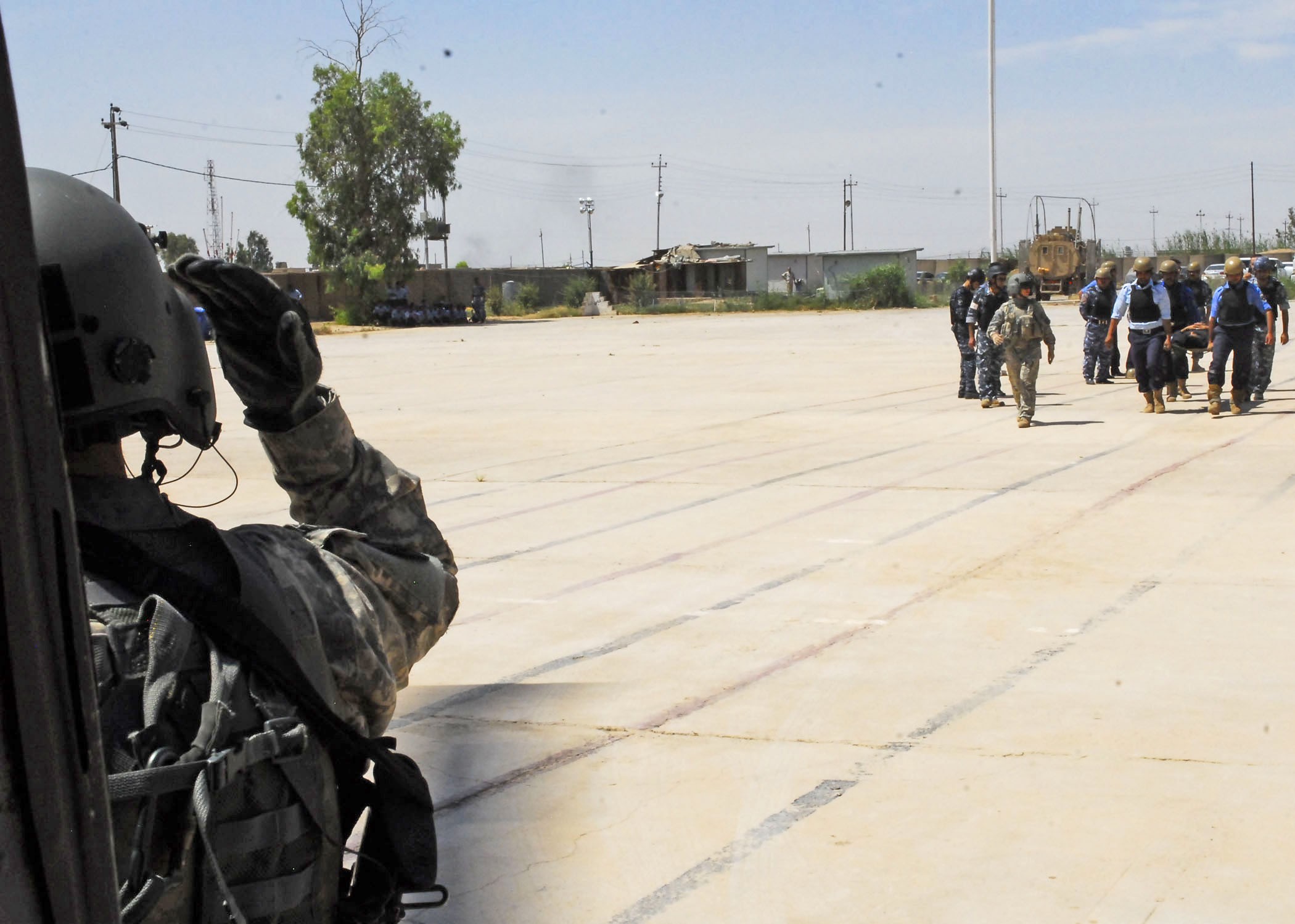 Combined Security Forces conduct medevac training | Article | The ...