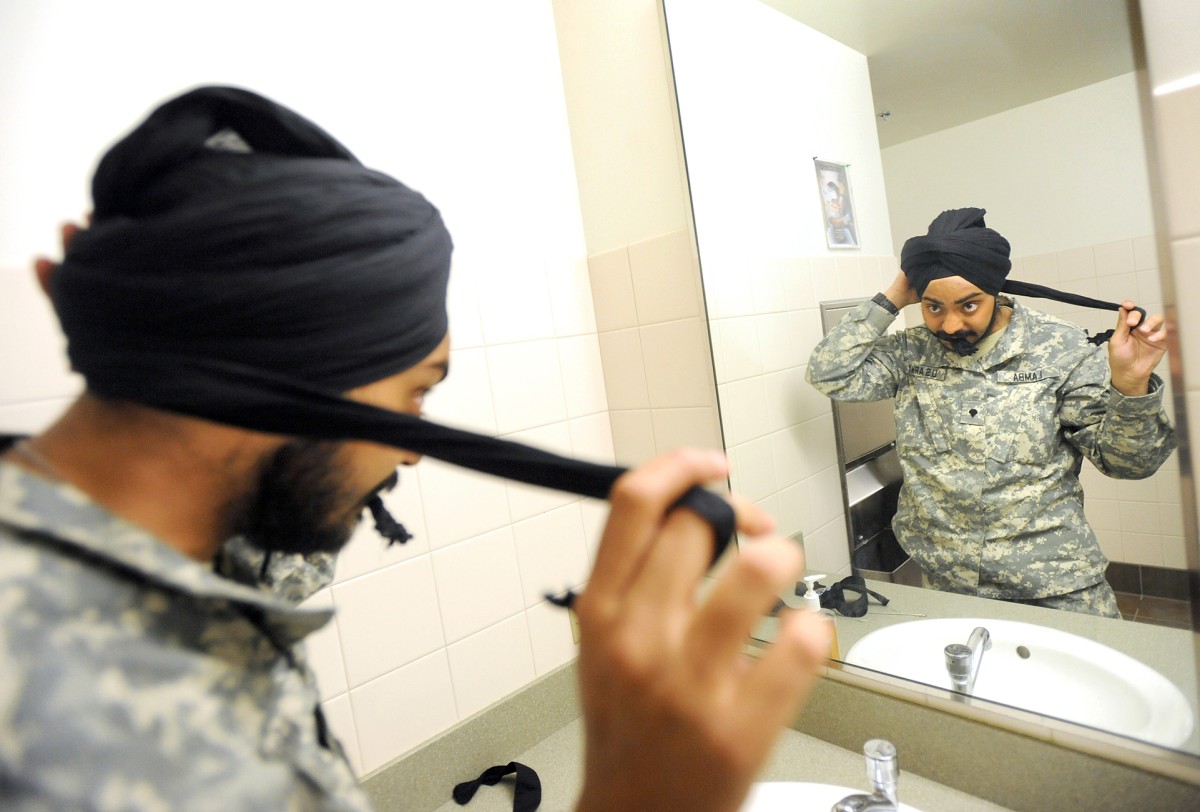 Sikh Soldier answers lifelong calling to serve | Article | The United ...