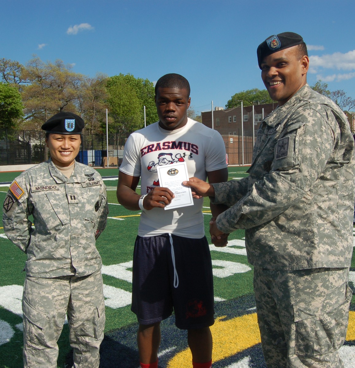 U.S. Army All-American Bowl Nomination Delivery in Brooklyn, N.Y ...