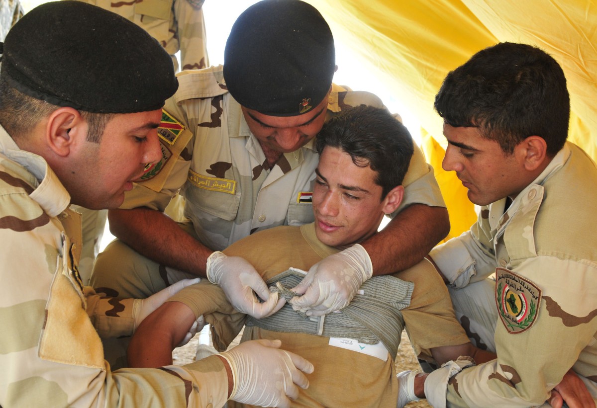 Iraqi medics hone field medical skills | Article | The United States Army