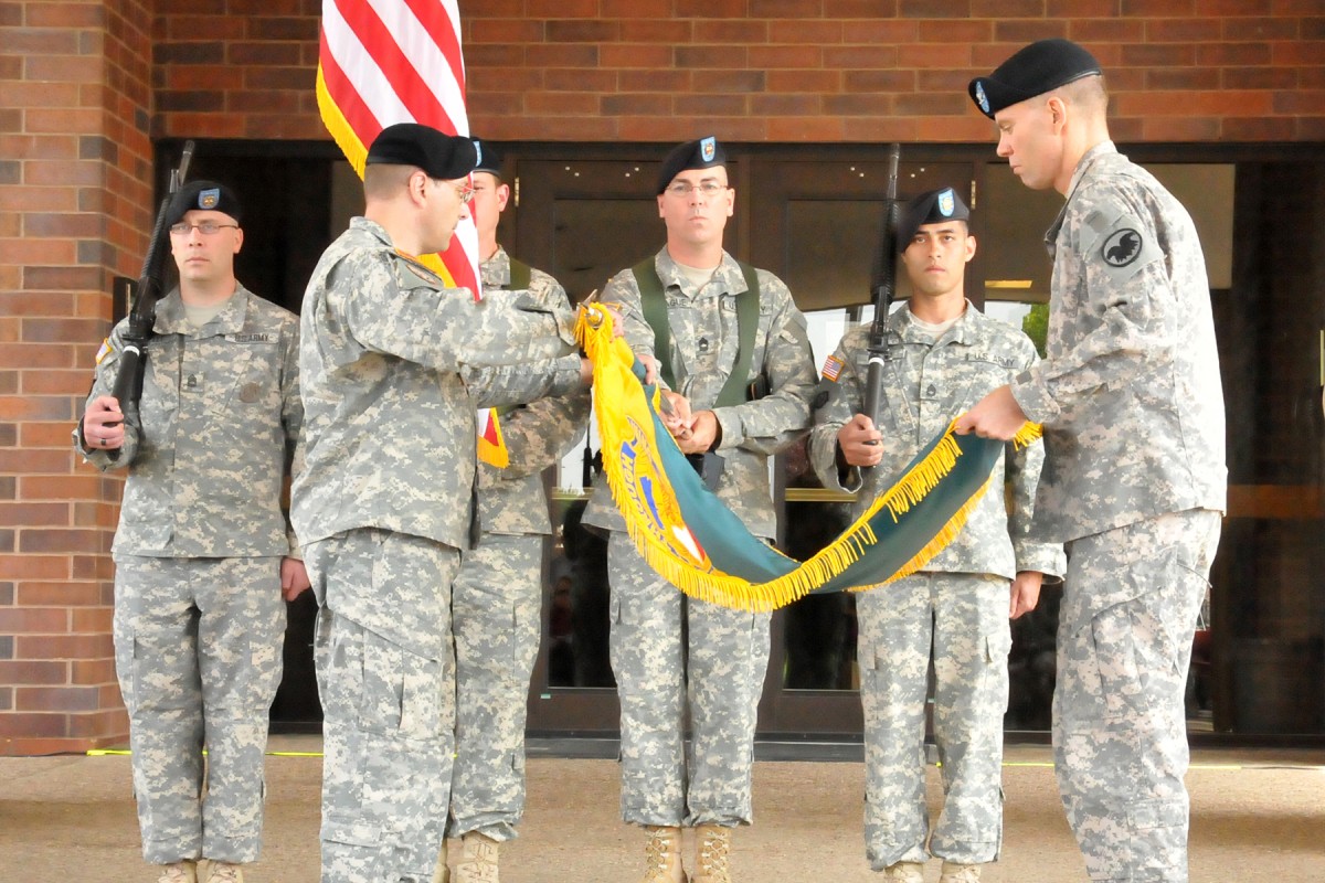 ARRTC cases colors at Fort McCoy, moves to Fort Knox | Article | The ...