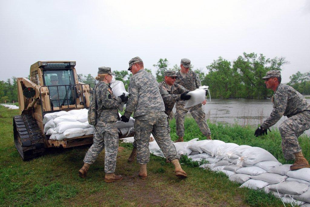 Guard still tackling Midwest flooding | Article | The United States Army