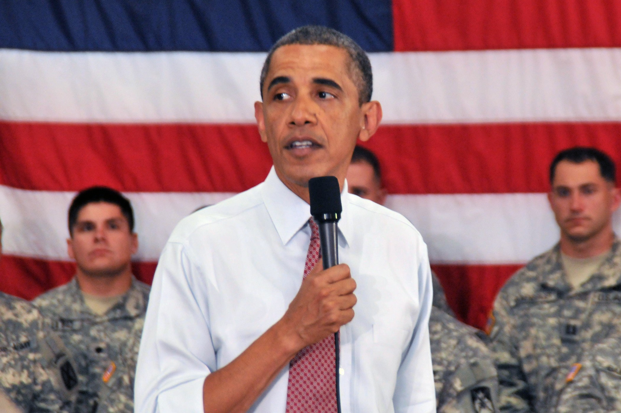 President Obama visits Fort Drum after announcing drawdown | Article ...
