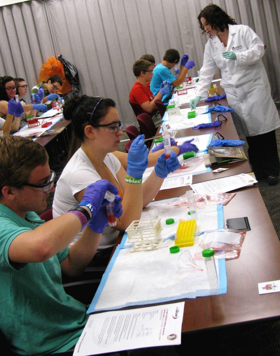 Students investigate ‘Crime Scene’ at ECBC | Article | The United ...