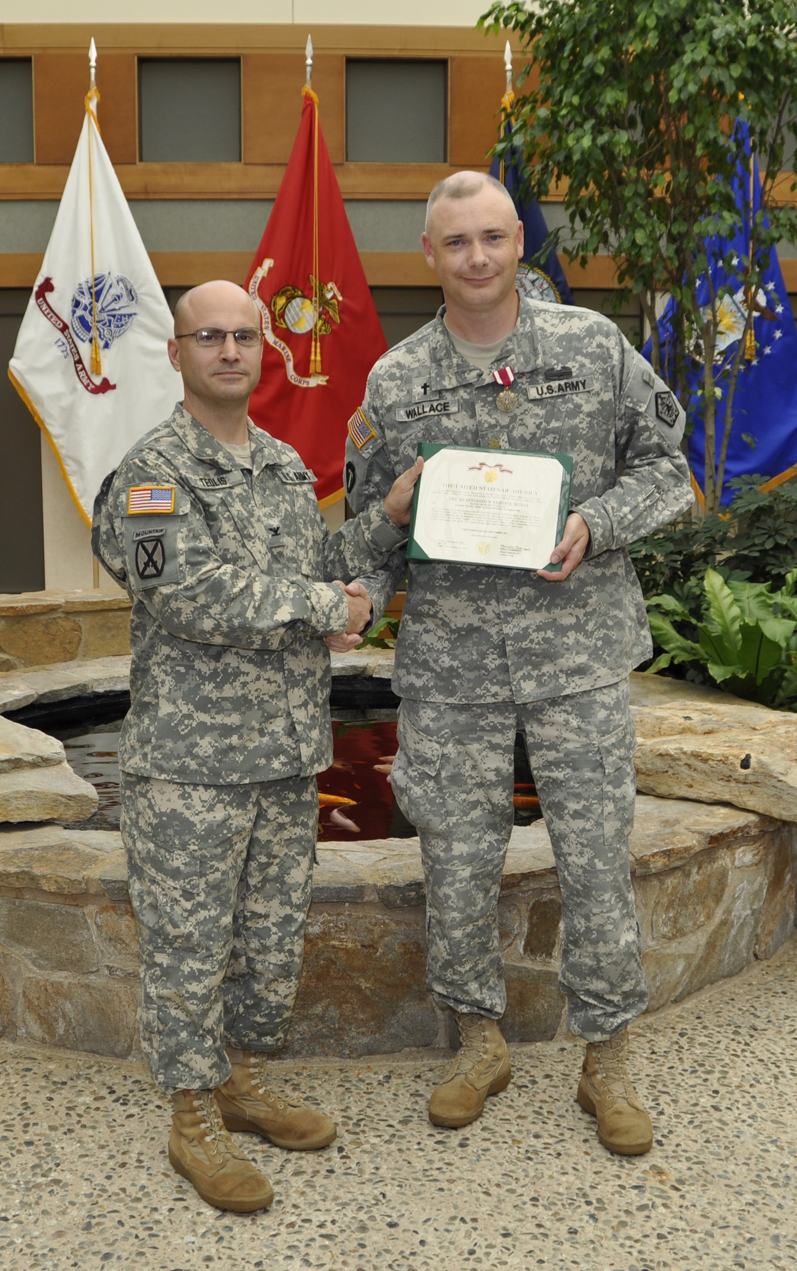 Army Chaplain recognized for commitment to families of the fallen ...