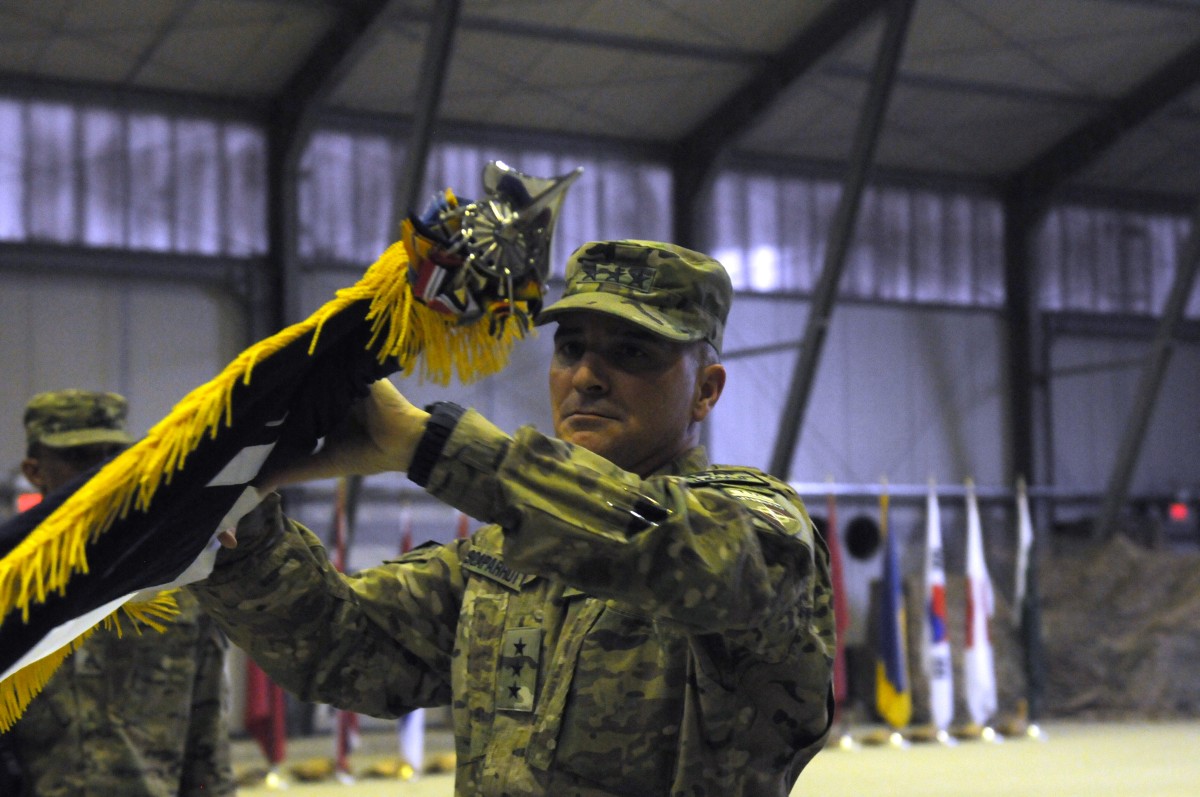 I Corps begins mission, uncases colors in Afghanistan | Article | The ...