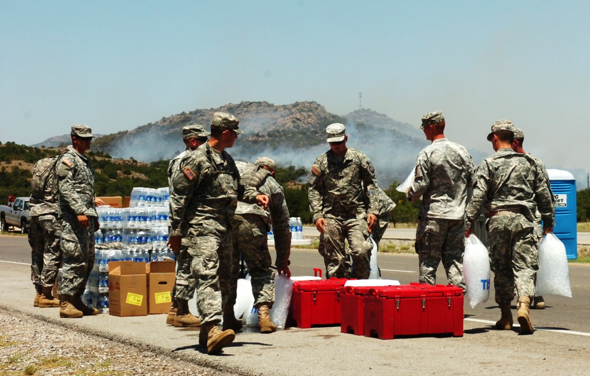 Field Artillery Soldiers support firefighters | Article | The United ...