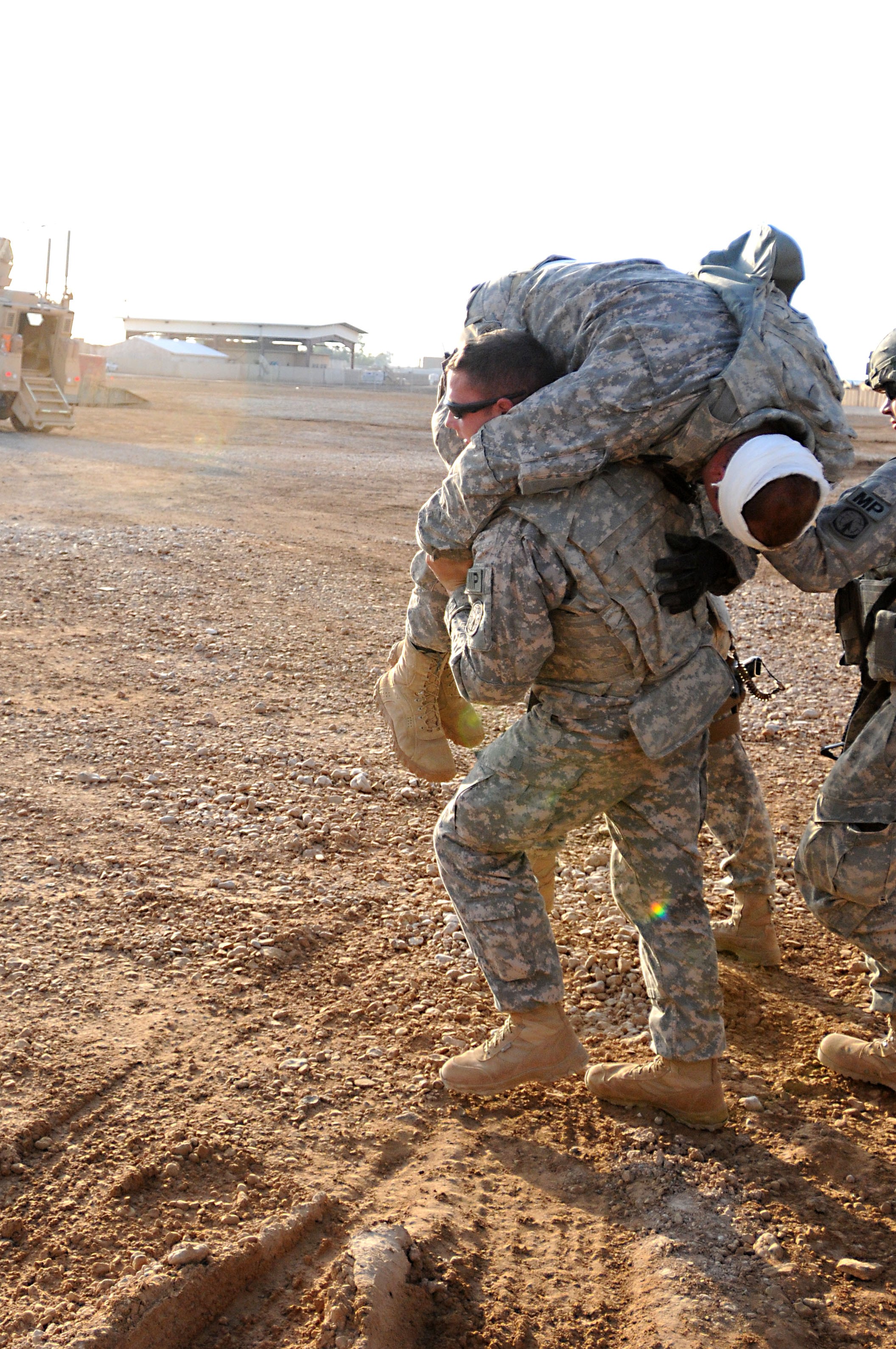 Military Police company train for any emergency in Iraq | Article | The ...