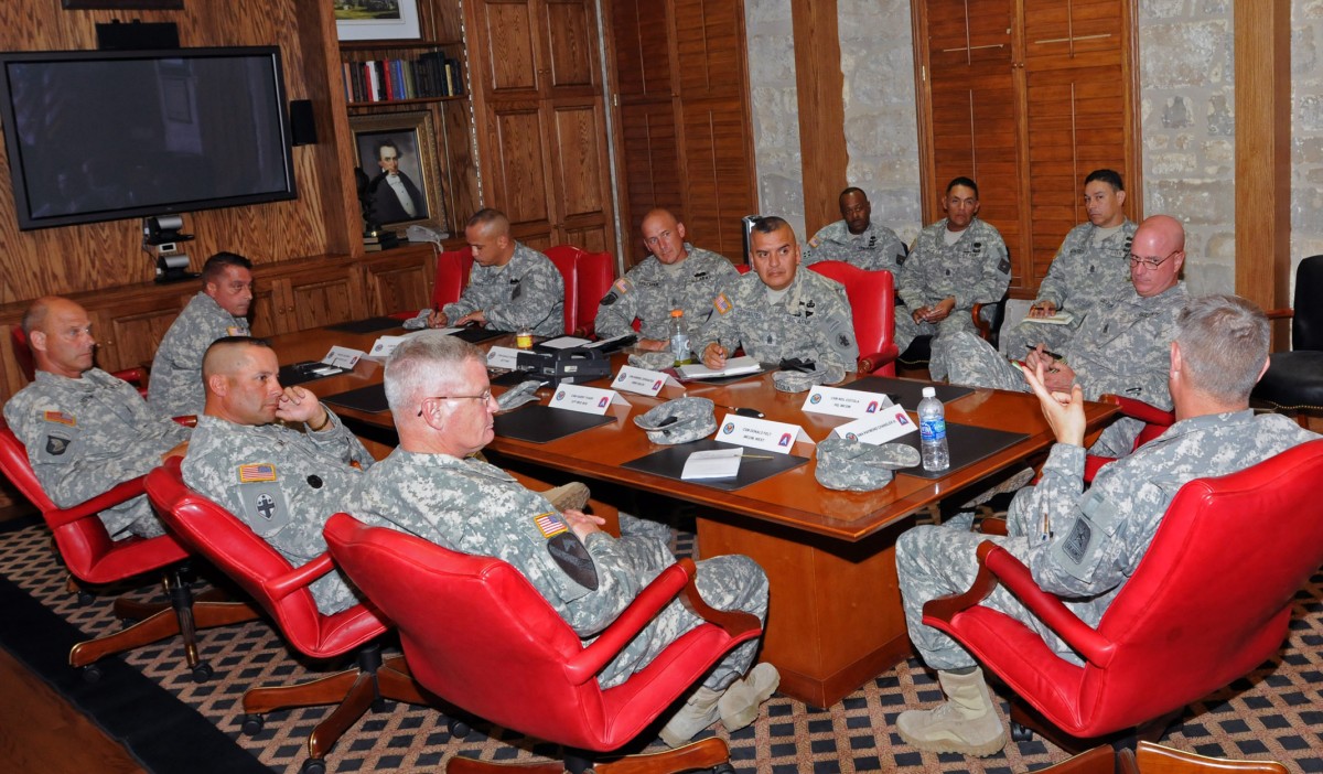 Sergeant Major of the Army visits Army North, Fort Sam Houston ...