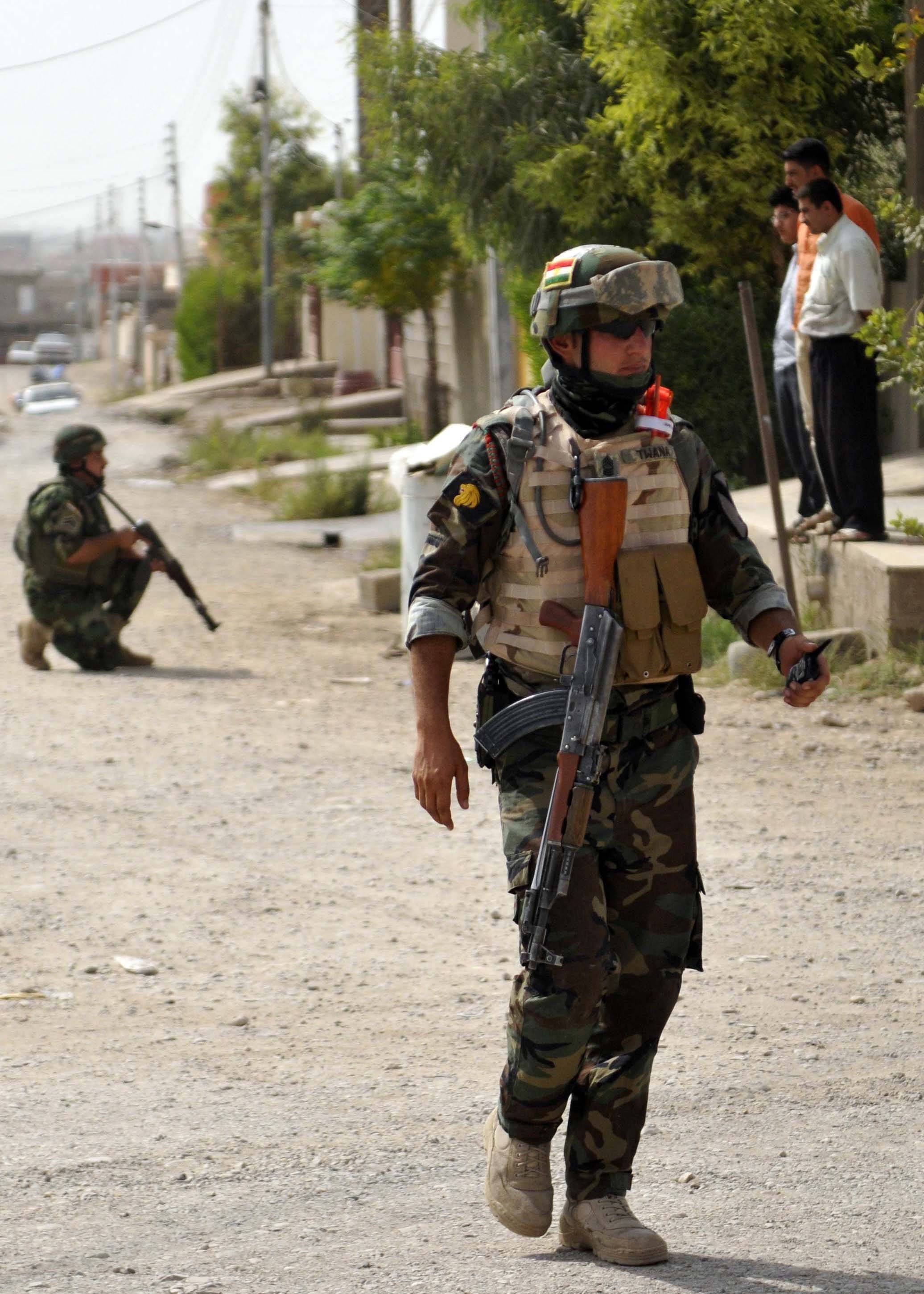 Expanded CSF conducts first full-strength patrol with U.S. forces in ...