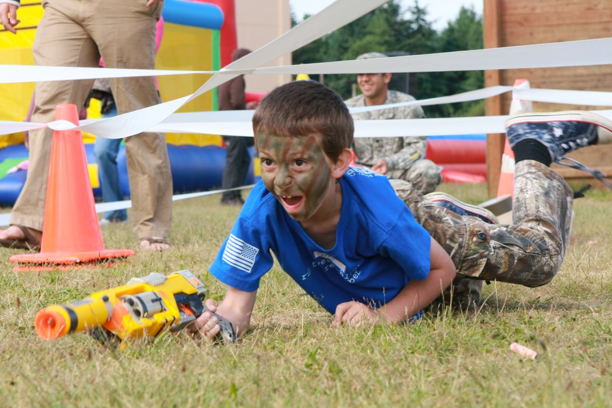 Kids get to be Soldiers for the day at Wee IB | Article | The United ...