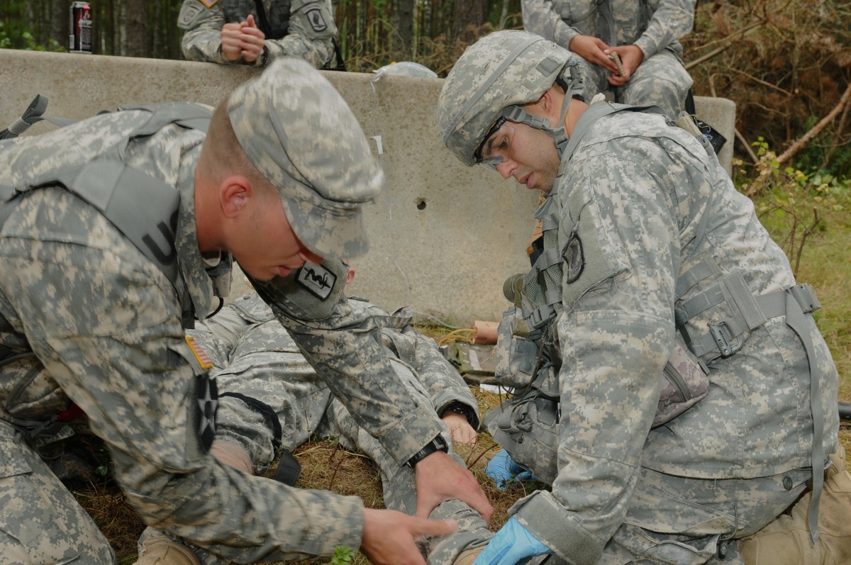 U.S. Army Europe Expert Field Medical Badge Standardization, Day 1 ...