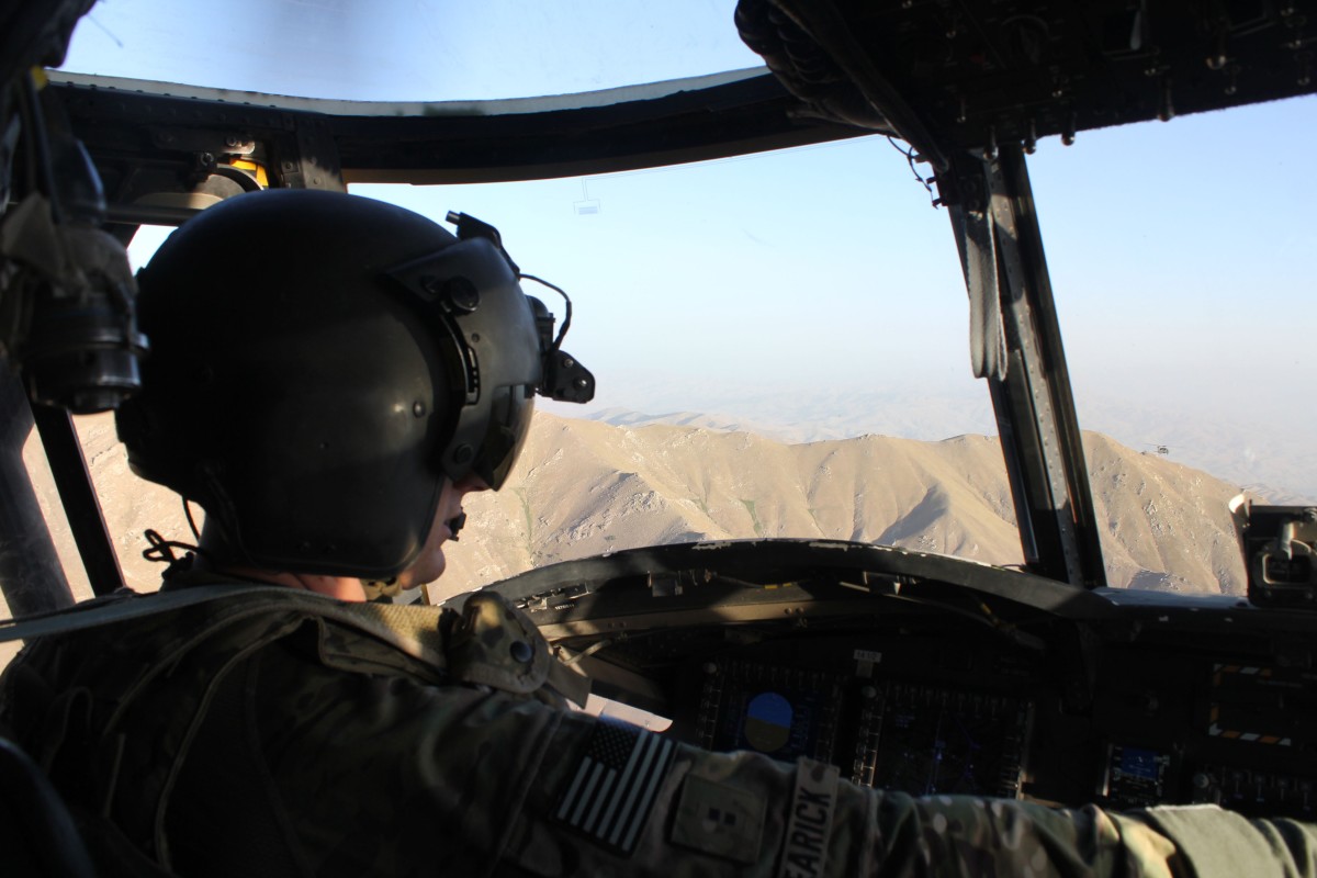 1st ACB conducts night air assault with coalition forces in RC-North ...