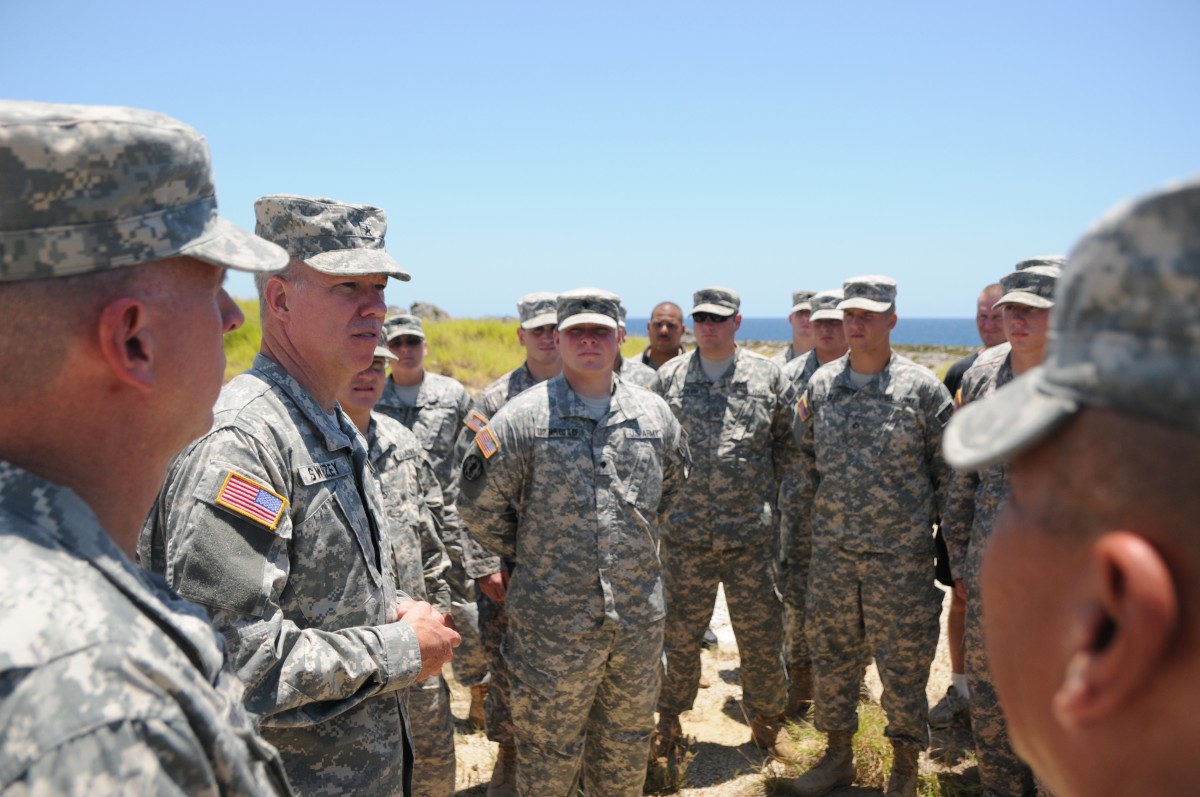 53rd Troop Command CG Visits Deployed Troops | Article | The United ...