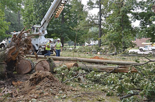 Hurricane Irene blows through Fort Lee | Article | The United States Army
