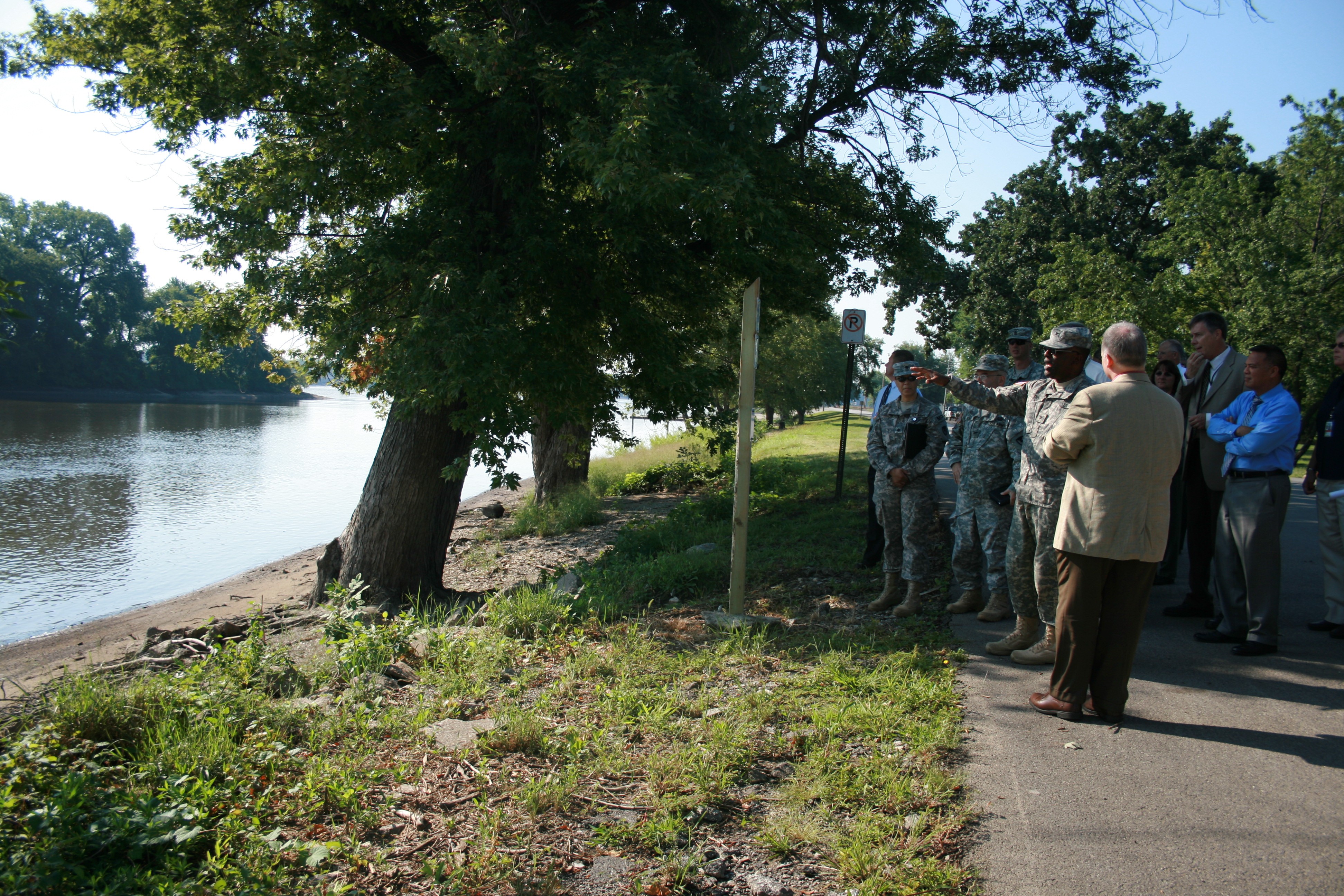 ASC Senior Staff visits Credit Island | Article | The United States Army