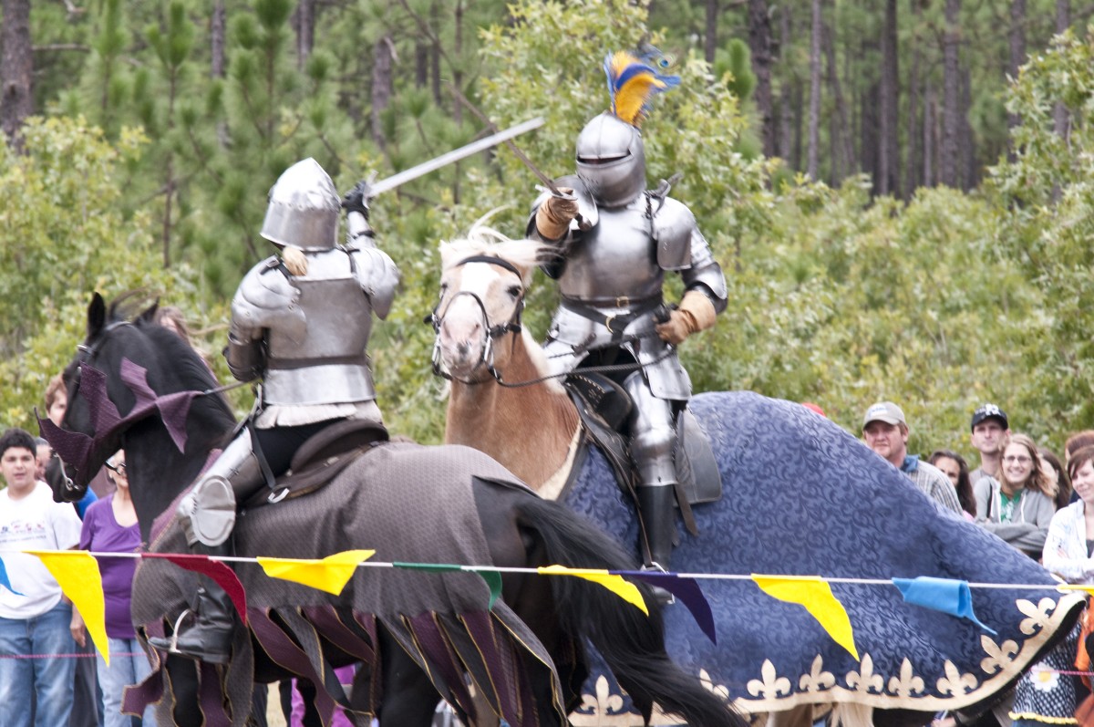Knights jousting, feasts, princesses take over at Fort Bragg's ...