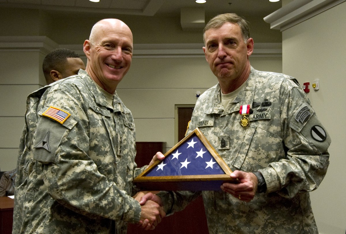 CSM Bruner bids farewell to TRADOC, Army | Article | The United States Army