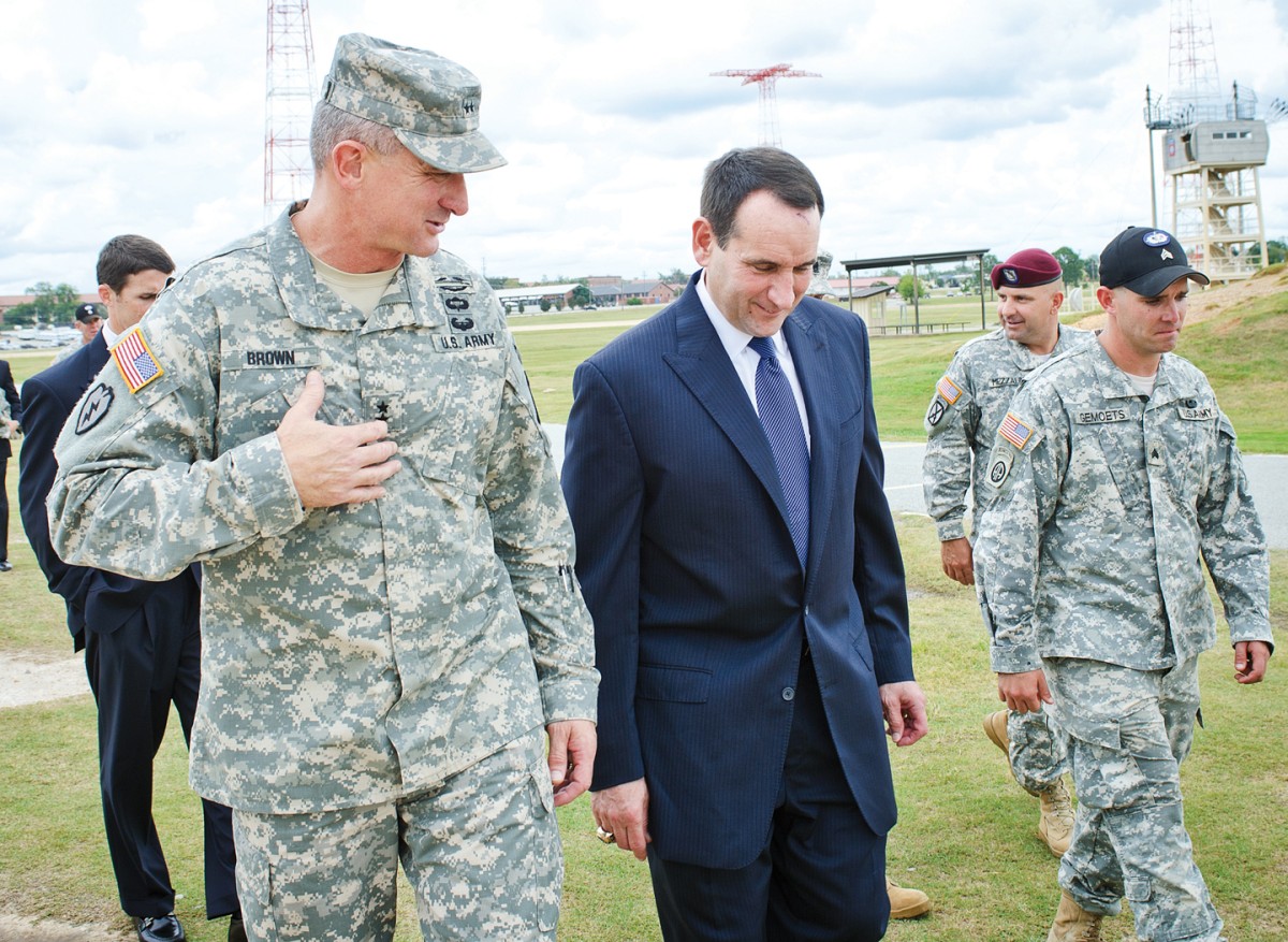 'Coach K' gives Soldiers pep talk | Article | The United States Army
