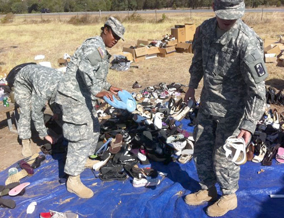 201st MI Battallion volunteers aid Bastrop after wildfires | Article ...