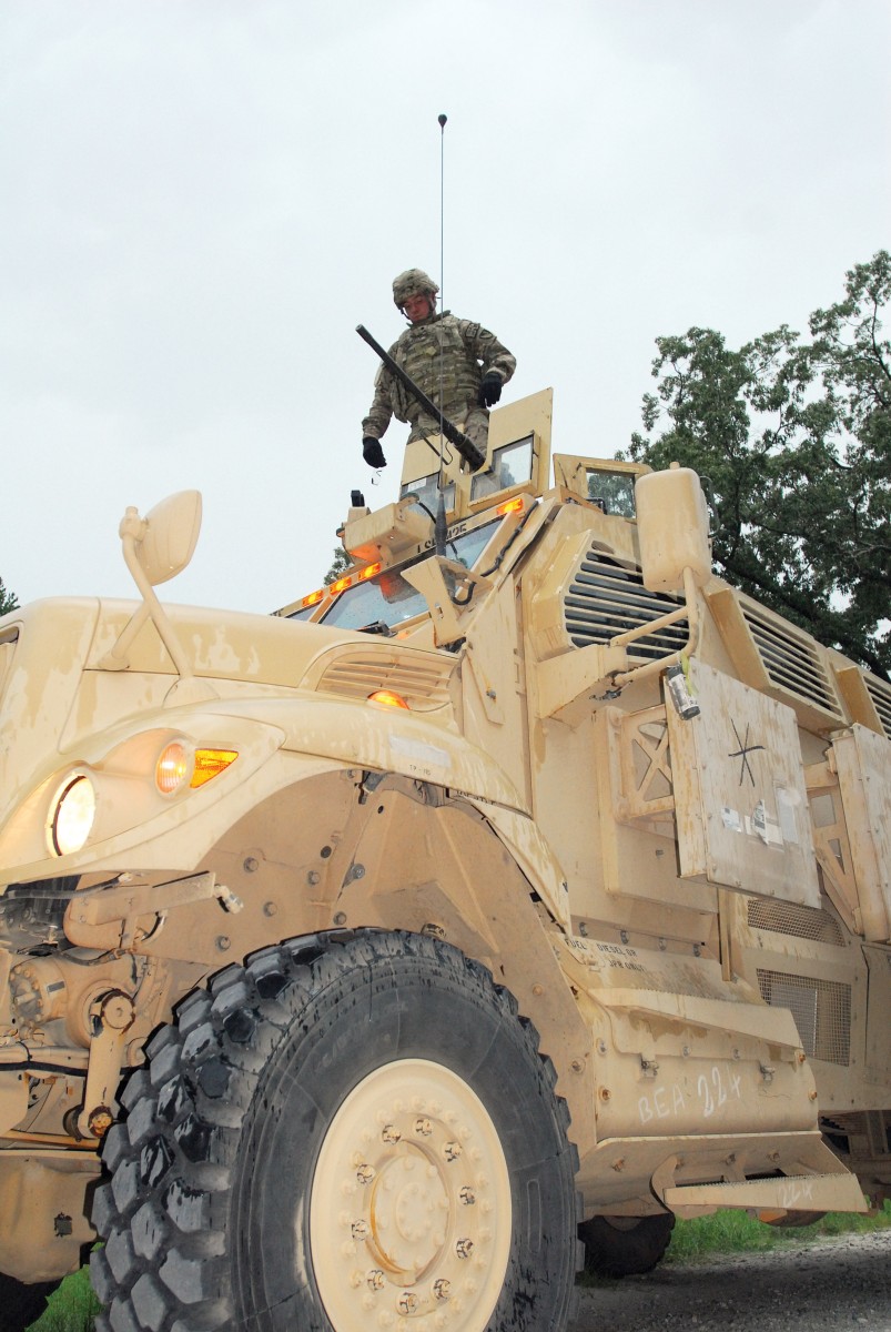 Engineers train on Mine Resistant Ambush Protected vehicles | Article ...