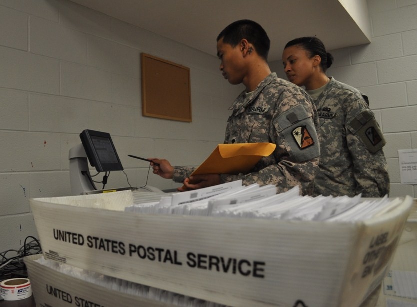 82nd Sust. Bde. Soldiers assume official mail mission | Article | The ...