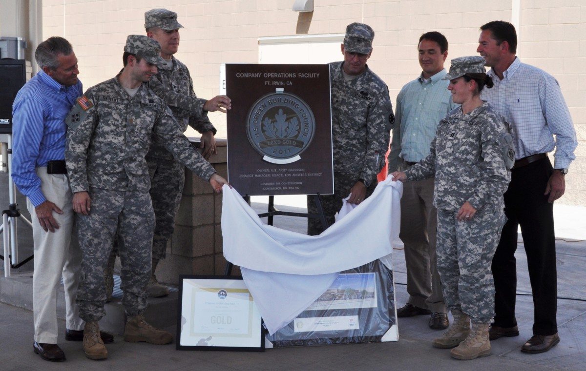 Fort Irwin earns 'green' building award | Article | The United States Army