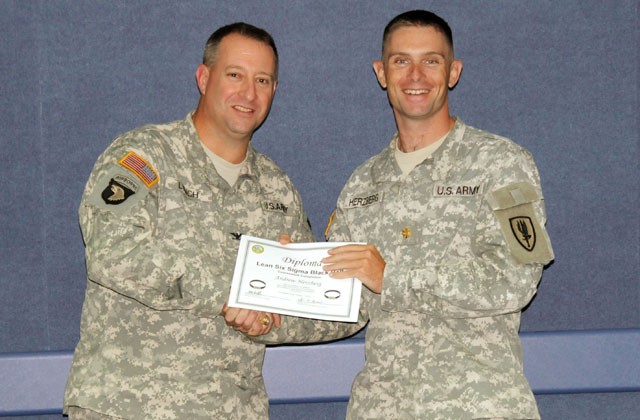 Lean Six Sigma class encourages new ideas | Article | The United States ...