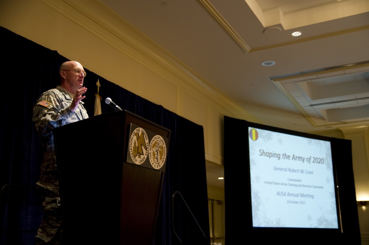 General Cone speaks with 'company commanders of 2020' | Article | The ...