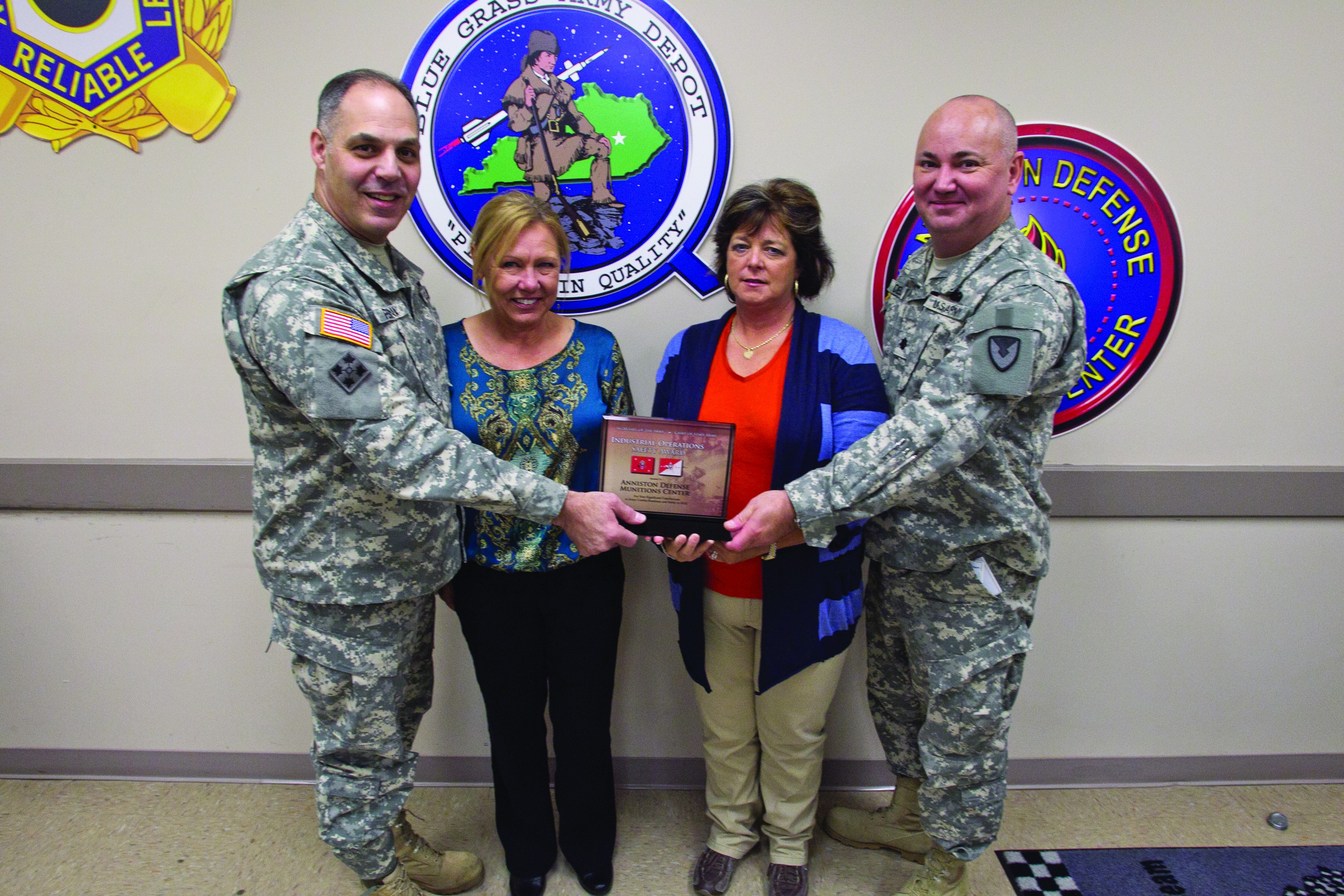 ADMC employees work safely, earn DA award | Article | The United States ...