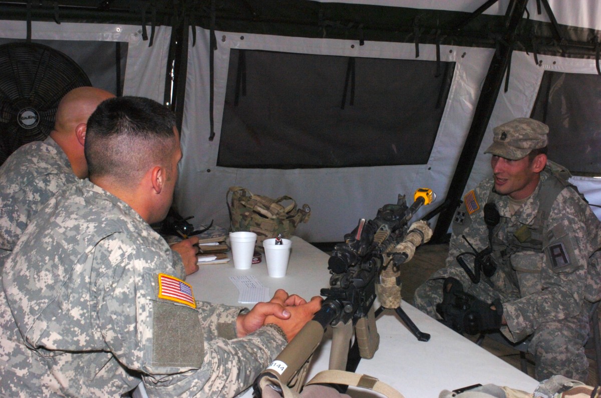 188th Soldier enjoys passing on knowledge to troops preparing to deploy ...