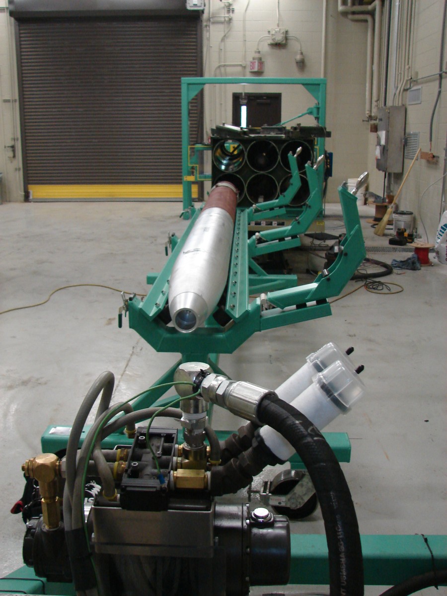 DAC Designs Equipment to Demil Obsolete Motor Rockets | Article | The ...