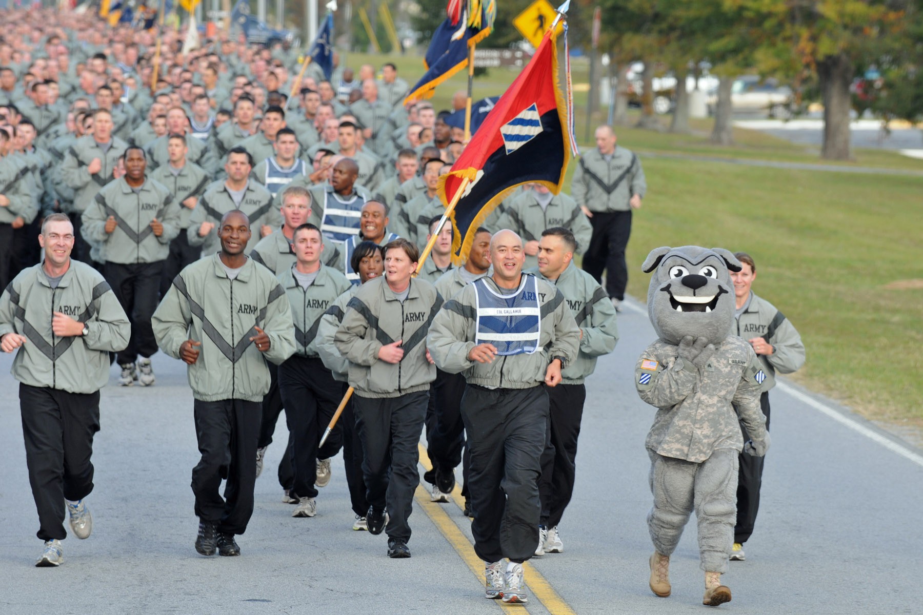 Marne Soldiers rock through historic division run | Article | The ...